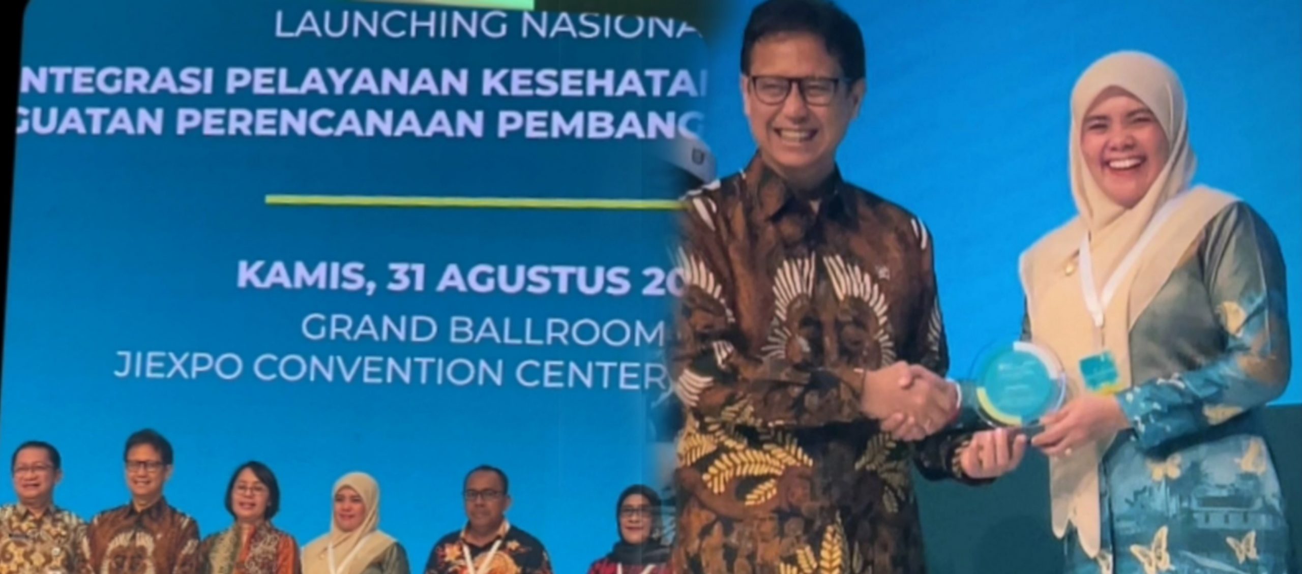 Pada Launching Nasional Integrasi Pelayanan Kesehatan Primer, Wabup Hj ...